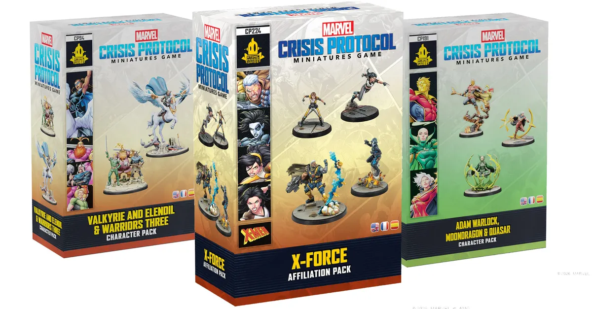 Yet More Marvel Crisis Protocol Releases from Atomic Mass'
