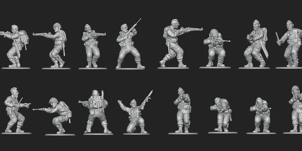 C.A. Lab Miniatures Deploy New US Army Forces