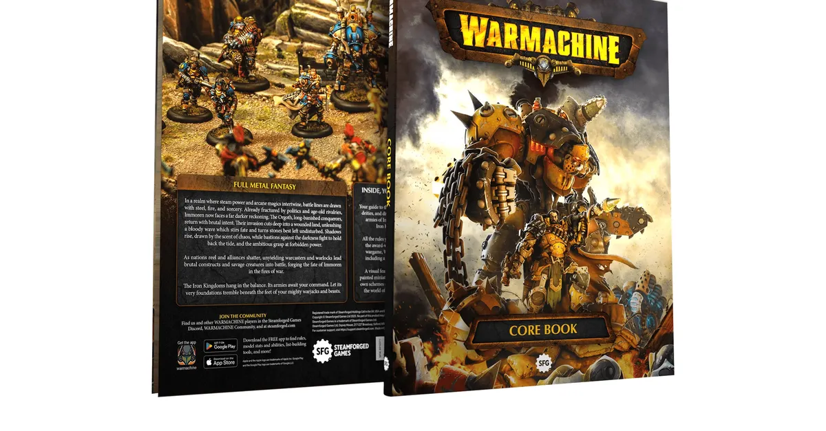 New Edition of Warmachine Rulebook Now Available for Pre-Order