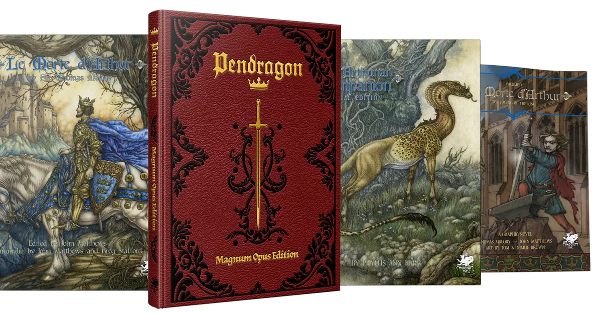 Chaosium Release Four New Pendragon Books
